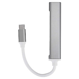 Compact in Size and Easy to Carry Type‑C USB Hub, Computer Accessories, for Smart Phones and Tablets All Types of Laptops(Gray)