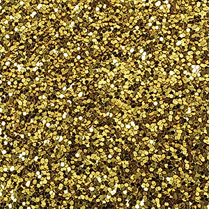 Spectra Arts & Crafts Glitter, Gold, 4 oz, 1 Jar