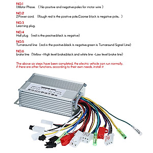 Karlak 36V-48V 350W Electric Bicycle E-bike Scooter DC Brushless Motor Regulator Speed ler