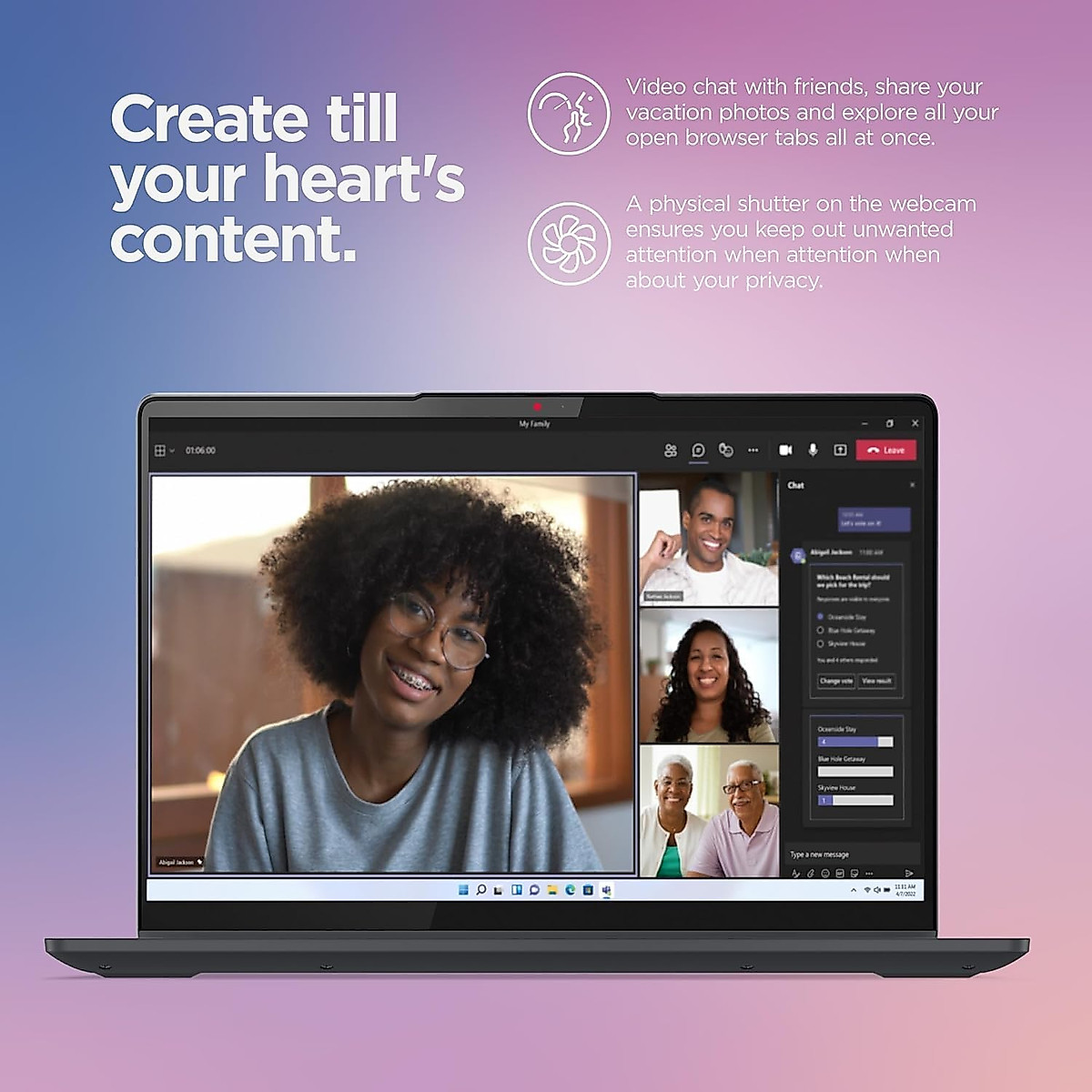 Lenovo IdeaPad Flex 5 2-in-1 Laptop, 14" FHD IPS 16:10 (1920 x 1200) Touchscreen, AMD Ryzen 5 5500U, 16GB RAM, 1TB PCIe SSD, Wi-Fi 6, Webcam, Fingerprint, Digital Pen, w/Mouse Pad