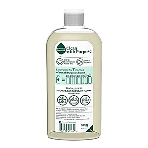 Seventh Generation Multi Surface Cleaner Concentrate Lemon Chamomile scent 2 Pack Multi Purpose Cleaner Floor Cleaner 23.1 oz