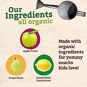 Peter Rabbit Organics Puree Fruit Apple Grape, 4 oz