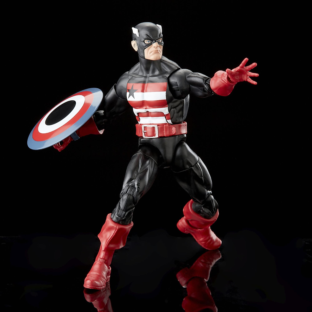 Marvel Legends Series U.S. Agent Classic Comics Action Figure 6-inch Collectible Toy, 1 Accessory, 2 Build-A-Figure Parts