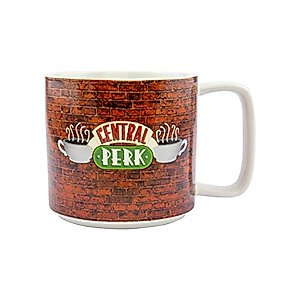 Central Perk Chalkboard Mug with Chalk Pen - Officially Licensed Friends TV Show Merchandise