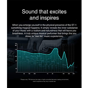 Senlee TRN ST1 in Ears Monitor 1BA 1DD Hybrid Dual Driver, in Ear Headphone Earbuds with 1 Dynamic and 1 Balanced Armature Driver TRN Headsets(No Mic, Blue)