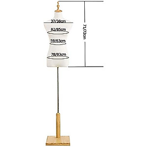 Tailors Dummy Mannequin Torso with Tripod Stand for Women Clothing Dress Display Dressmakers Dummy Female Dressmaking Dummy Tailors Bust Mannequin
