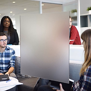 Rock Hard Plastics - 12" x 12" Clear Frosted P95 Privacy Acrylic Sheet Lucite Plexiglass (Actual Size 11.875" x 11.875" - .118" (1/8"), Frosted)