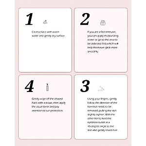 Dermaplane Razor for Women Face, 15 Pcs Microblade Eyebrow Razors, Multipurpose Dermaplaning Tool for Face, Face shavers for Women and Men (Pink)