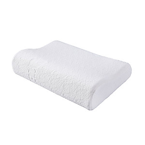 FMS Soft Comfy Memory Foam Contour Pillow for Children with Removable Case