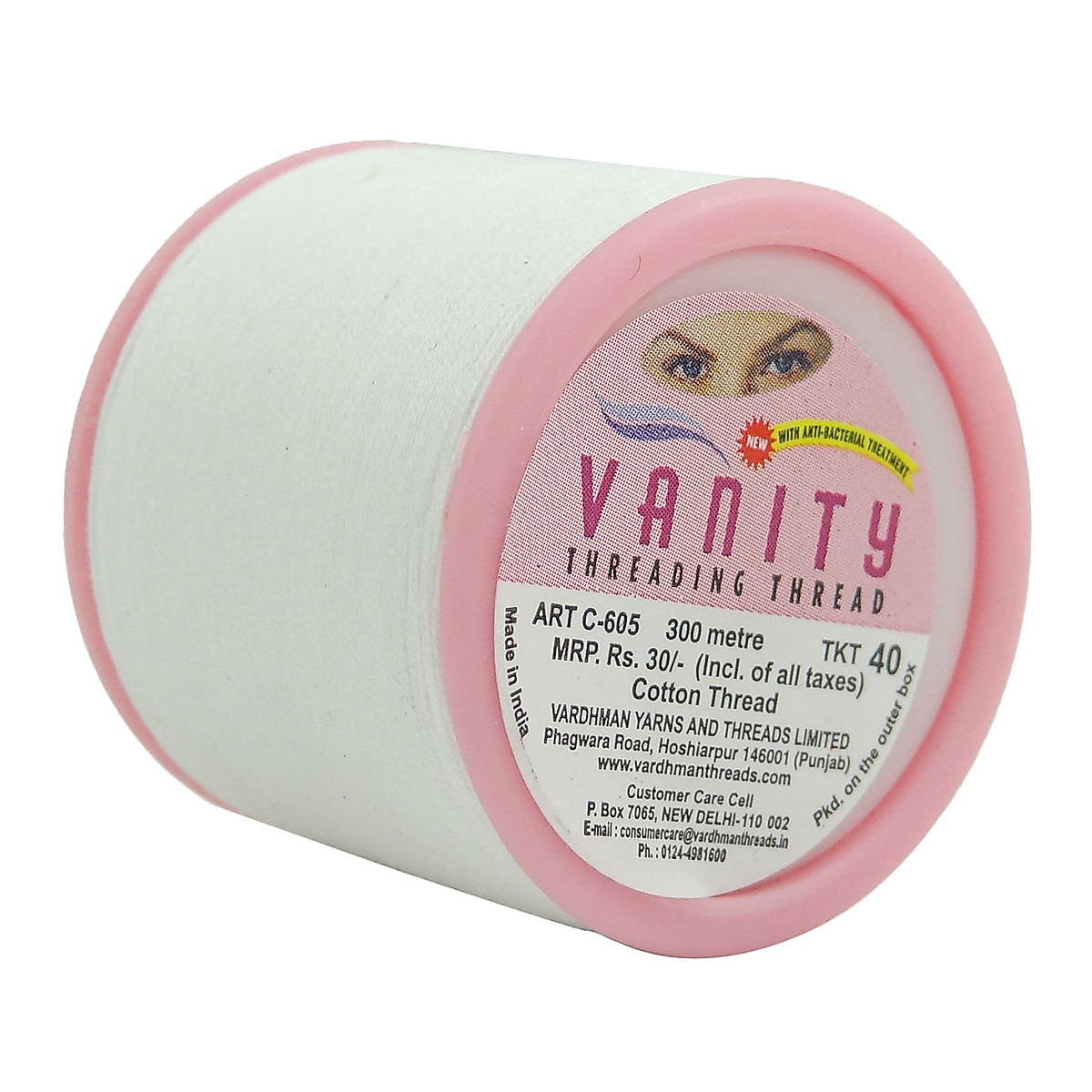 Cotton Thread Eyebrow Threading Antiseptic Facial Hair Remover Organic Roll