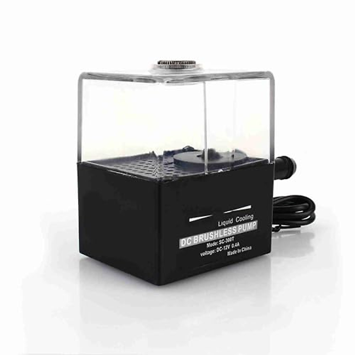 CPU CPU Sc-300T Dc 12V Ultra-Quiet Water Cooling Pump 4W Reservoir .300L/H for Pc CPU Liquid Cooling System