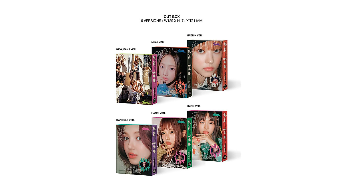NewJeans 1st Single OMG - Exclusive Music Package