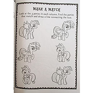 My Twilight Sparkle, Pinkie Pie Coloring and Activity Book - Little Pony Color Fun - 80 Pages