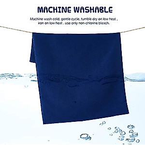 EXQ Home Toddler Pillowcases 14x20 Travel Pillow Case Set of 2, Small Pillow Case Fits Baby Pillow Sized 12x16, 13x18, Kids Pillowcases 2 Pack Machine Washable with Envelope Closure(Navy)