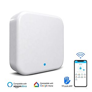 G2 Wifi Gateway Smart Lock Wifi Door Lock Gateway TTlock Smart Lock CATCHFACE Wifi Gateway Wi-fi Bridge Work with for Voice Control Wi-Fi Hub for TTLock App Smart Door Lock to Reach for Remote Control