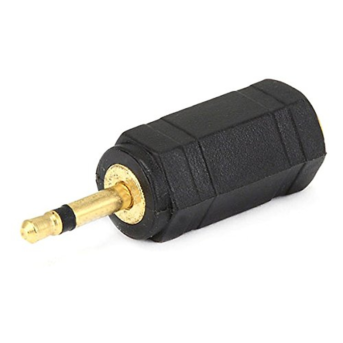 Monoprice 107121 2.5mm Mono Plug to 3.5mm Mono Jack Adaptor, Gold Plated & 107128 3.5mm Mono Plug to 3.5mm Stereo Jack Adaptor, Gold Plated