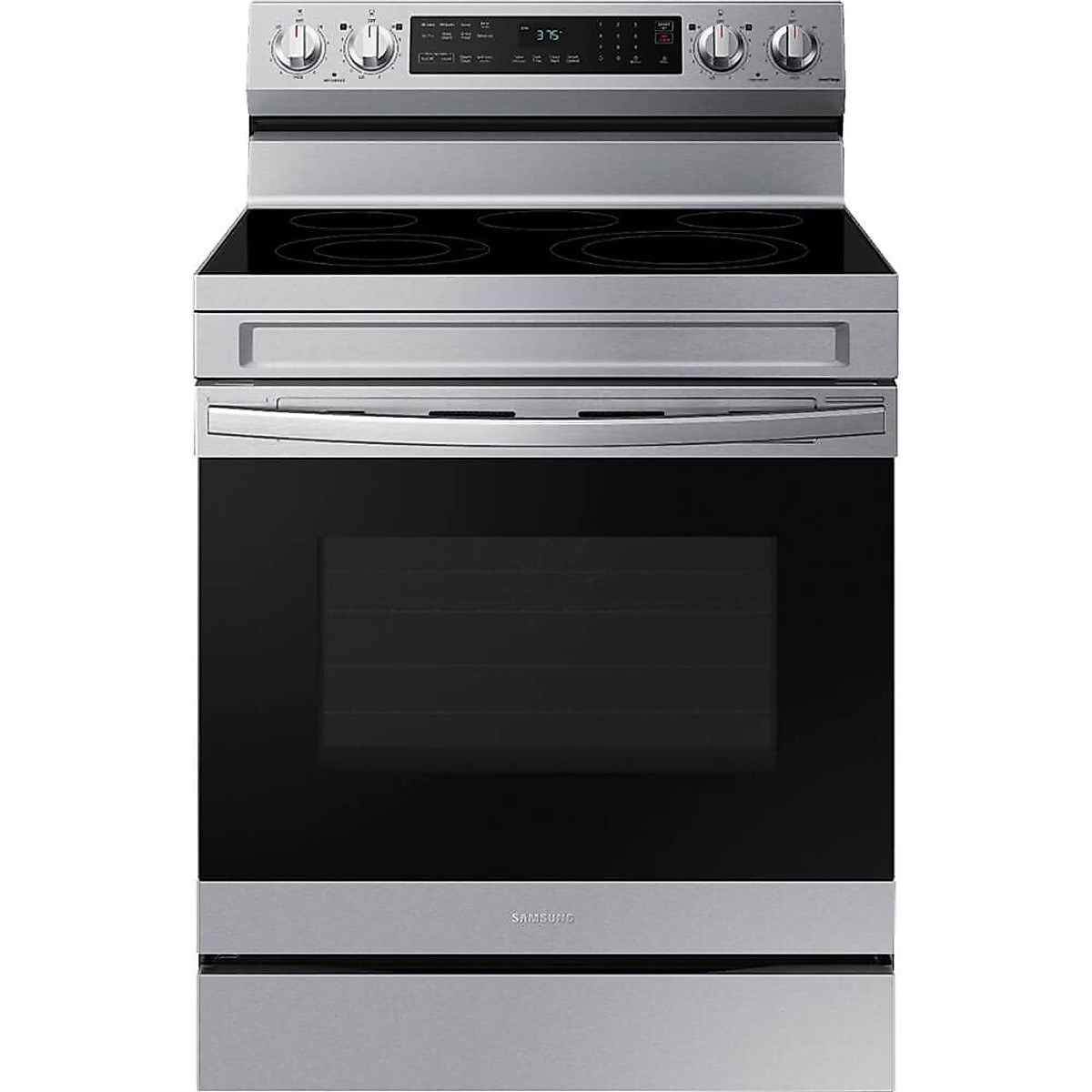 Samsung NE63A6511SS 6.3 Cu. Ft. Stainless Smart Freestanding Electric Range