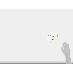 Amazon Basics Liquid Ink Highlighters - Chisel Tip, Yellow, 12-Pack