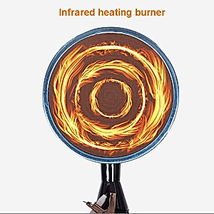 Commercial Gas Deep Fat Fryer Twin Tank, 22L Tabletop Stainless Steel Chip Fryer with Lid, Manual Adjustment Temperature, for Catering Takeaway Restaurant Café Coffee Shop