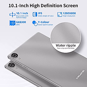 TECLAST Tablet 10 inch Android 12 Tablets, P25T 3GB RAM+64GB ROM(TF 1TB), Wi-Fi 6 Tablet PC, 1.8Ghz 4-core CPU, 2.4G/5G WiFi, 800x1280 FHD IPS, Bluetooth 5.0, Dual Cameras, 6000 mAh, Stereo
