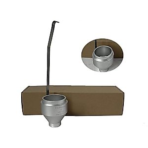 VTSYIQI Din Viscosity Cup Handheld Din Viscosity Flow Cup Din Immersion Viscosity Cups with Mouth Hole Inner Diameter Φ6±0.02mm Standard DIN 53211 Cupinner Diameter 50±0.05mm