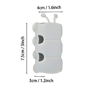 Riakrum 4 Pieces Silicone Shower Bracket Shower Head Holder, Shower Head Suction Cup Holder Silicone Relocatable Wall Shower Head Holder Without Drilling Adhesive Mount Bracket for Kid Adult