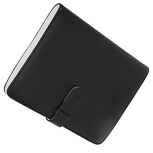 3-inch Photo Album, 256-pocket Waterproof Photo Album for Tickets Business Card (Black)