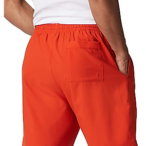 Columbia Men’s Summertide Stretch Short, Sun Protection, Stain Resistant, Bonfire, 4X Big