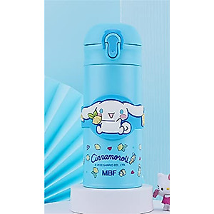 Cinnamoroll Stainless Steel Insulated Water Bottle 350ml - Blue