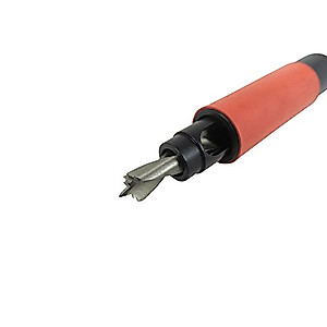 Taytools 203604 1/4 Inch Shelf Pin Jig Drill Bit Spring Loaded High Speed Steel Brad Point Bit