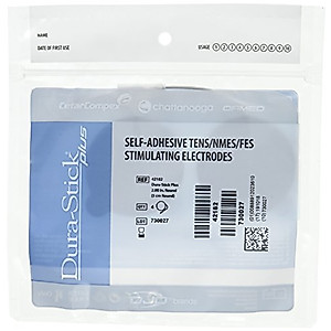 Chattanooga Dura-Stick Plus Self Adhesive Electrodes, 2" Round (40 Pack)