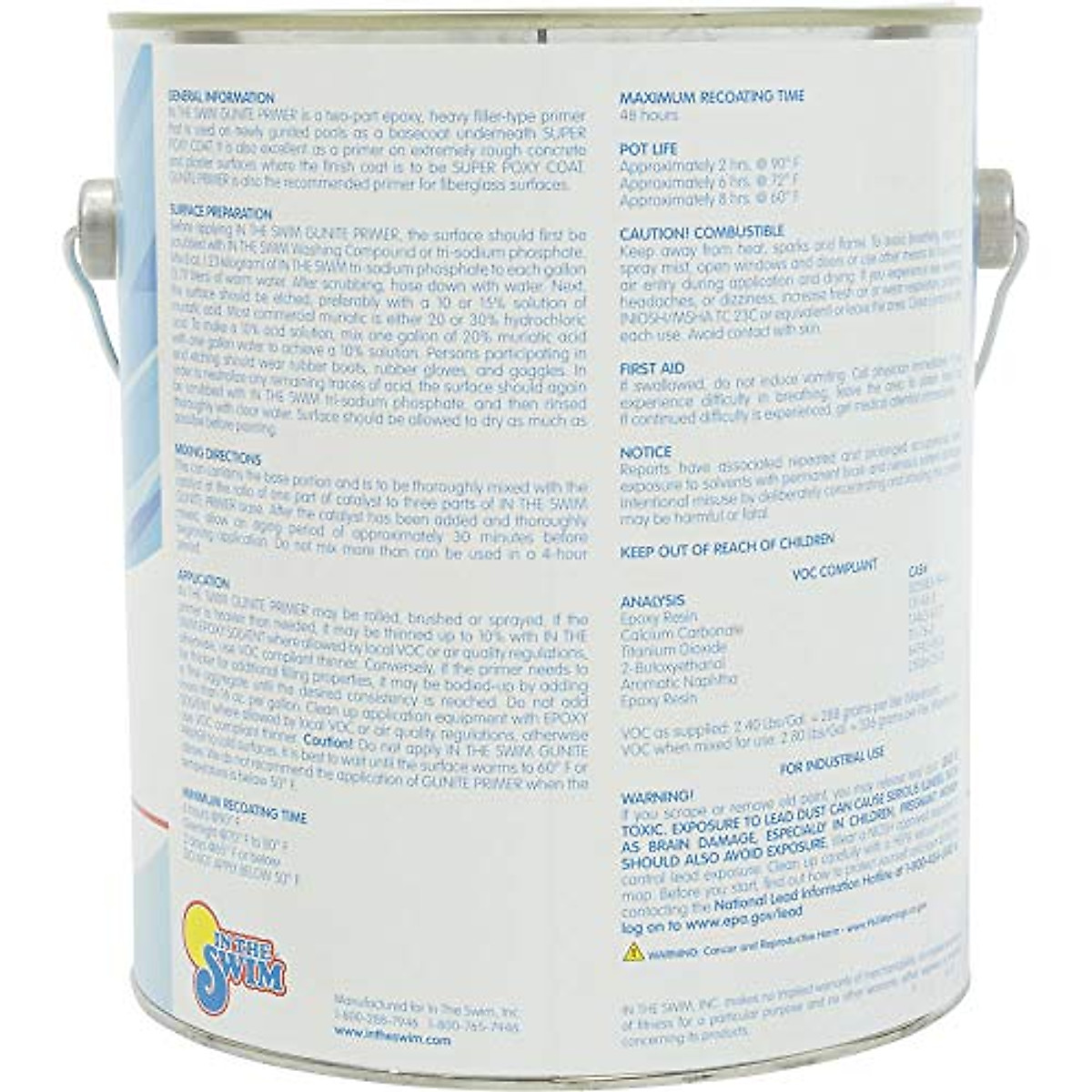 In The Swim Gunite Primer For Epoxy-Base Swimming Pool Paints - 1 Gallon