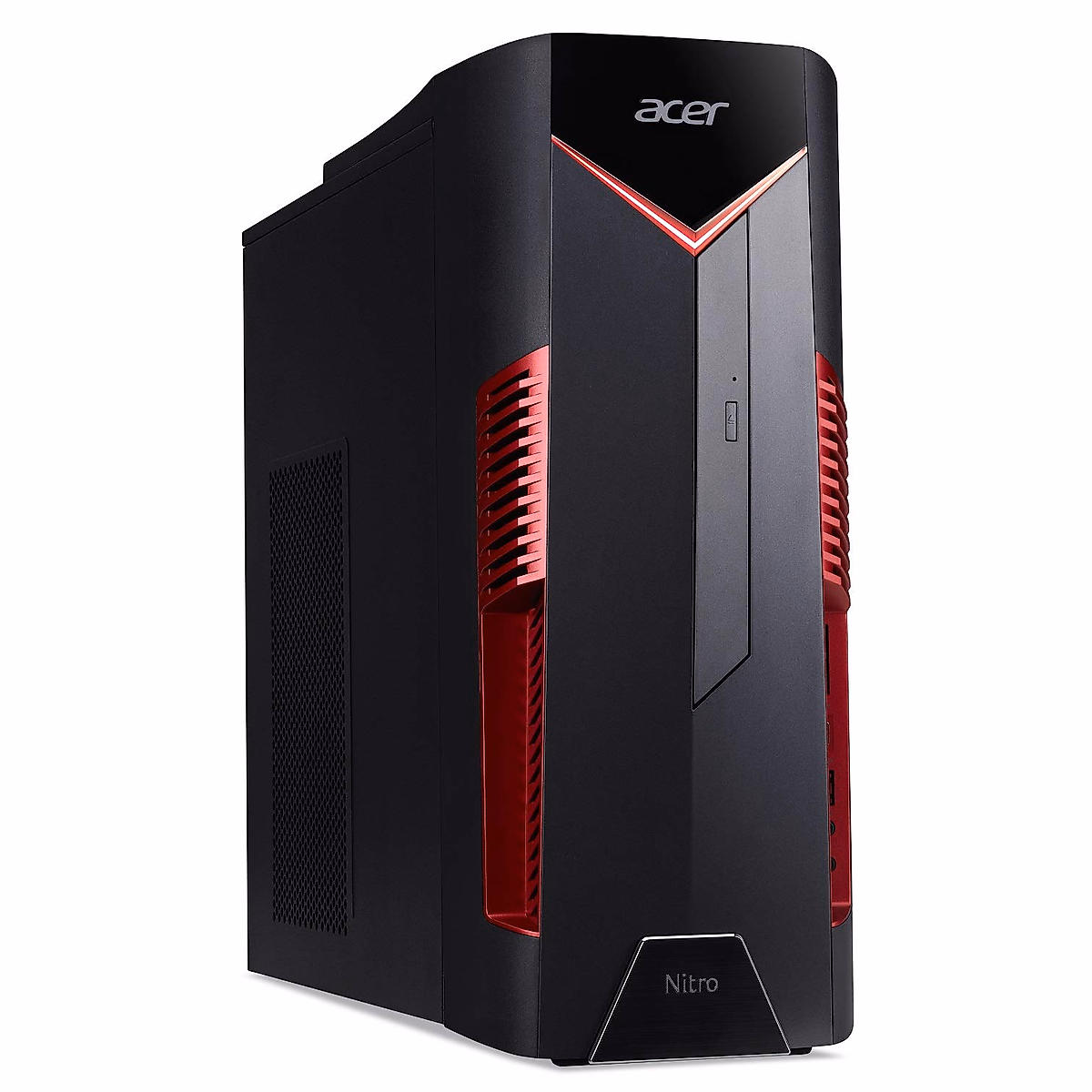 Acer Nitro 50 N50-600-UR1H Desktop, 9th Gen Intel Core i5-9400F, NVIDIA GeForce GTX 1650 Graphics with 4GB GDDR5, 8GB DDR4, 512GB SSD, Windows 10 Home