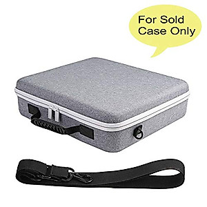 co2CREA Hard Travel Case Replacement for Xbox Series S Game Console Wireless Controller (Grey Case)