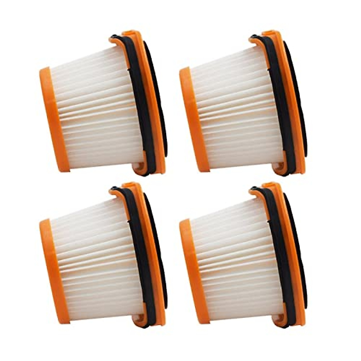 JUSTHAI Pack of 4 Shark Wandvac System Filters WS620 WS630 WS632 Cordless Vacuum Cleaner XFFWV360 Vacuum Cleaner Spare Parts