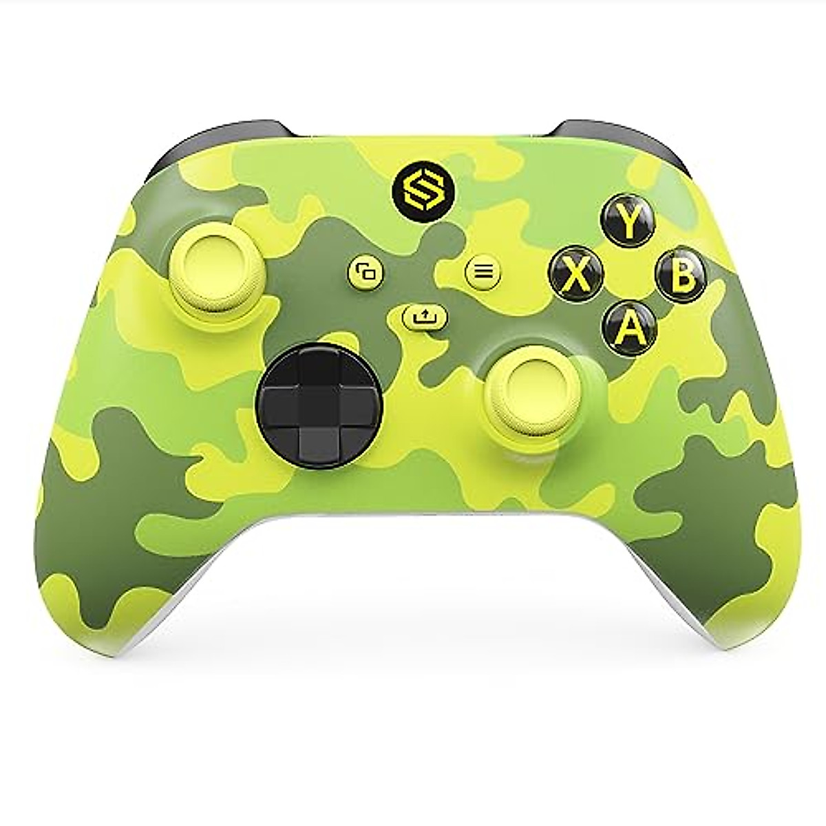 PPKKAI Controller with Wireless Adapter for Xbox One, Xbox Series X/S, Xbox One X/S, PC, 2.4GHZ Controller with 3.5mm Headphone Jack(Camo)