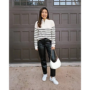 WuliTown Shoulder Bags for Women, Cute Hobo Tote Handbag Mini Clutch Purse with Zipper Closure