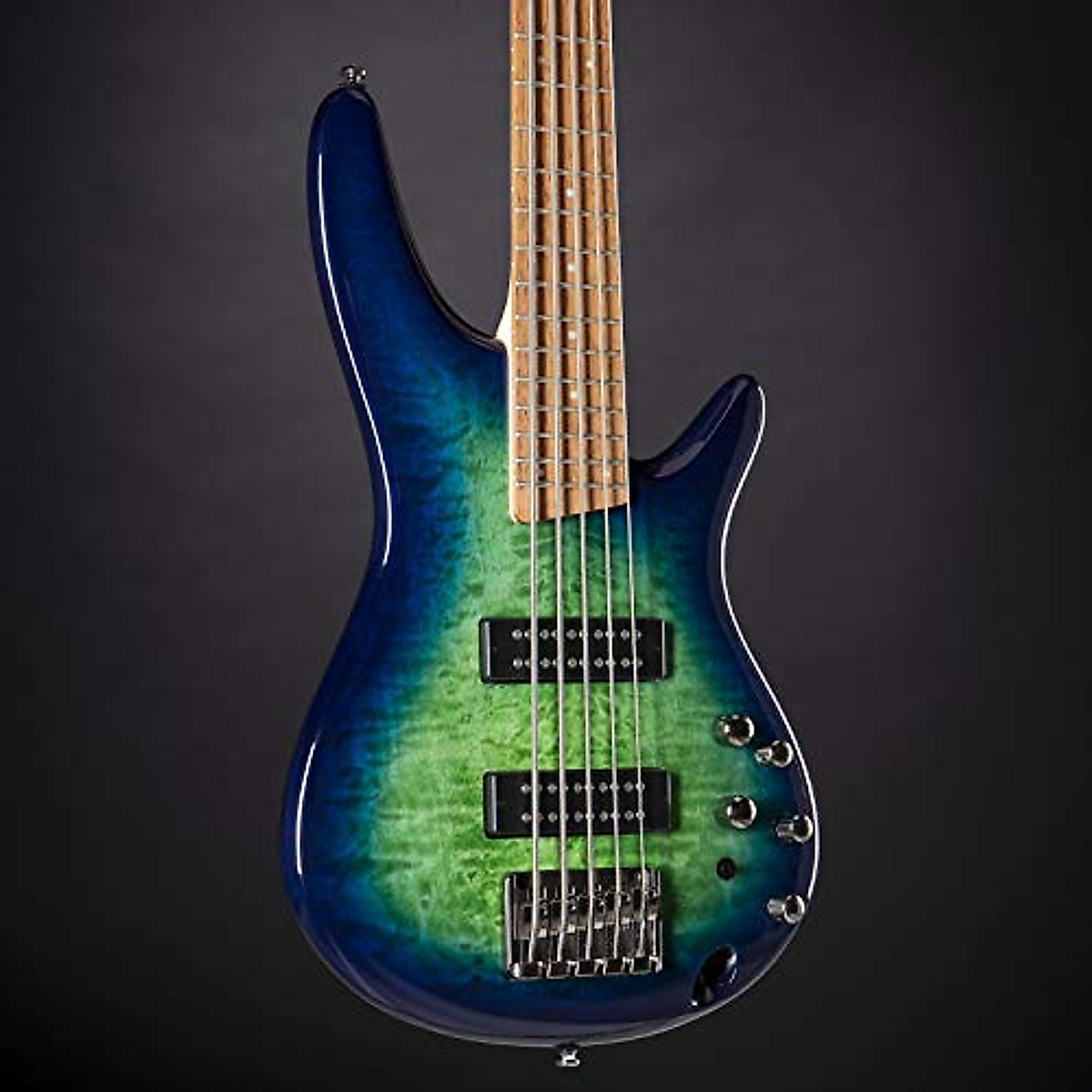 Ibanez SR405EQM 5 String Surreal Blue Burst Gloss