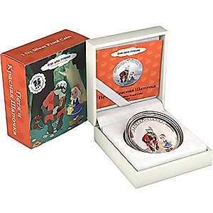 2013 Cook Islands Proof - Little Red Riding Hood - Soyuzmultfilm - 1oz - Silver Coin - $5 Uncirculated