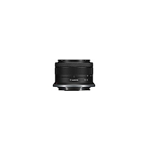Canon EOS R50 Content Creator Kit, Mirrorless Vlogging Camera, 24.2 MP, 4K Video, DIGIC X Image Processor, RF-S18-45mm F4.5-6.3 IS STM Lens, Stereo Microphone, Tripod Grip, Wireless Remote Control