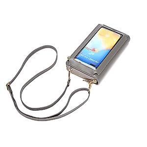 ISYSUII Crossbody Case for Moto G Power 2021 Wallet Case Touch Screen Cell Phone Purse with Credit Card Holder Adjustable Shoulder Strap Leather Handbag Clutch for Women Girls,Red