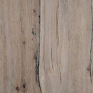 Sauder 424814 Palladia Computer Desk with Hutch, Split Oak Finish