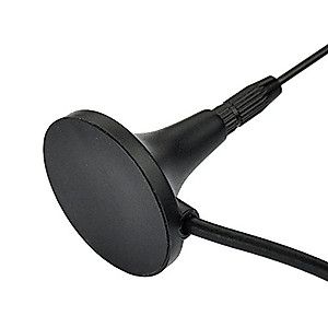 Bingfu Dual Band 978MHz 1090MHz 5dBi Magnetic Base SMA Male MCX Antenna (2-Pack) for Aviation Dual Band 978MHz 1090MHz ADS-B Receiver RTL SDR Software Defined Radio USB Stick Dongle Tuner Receiver