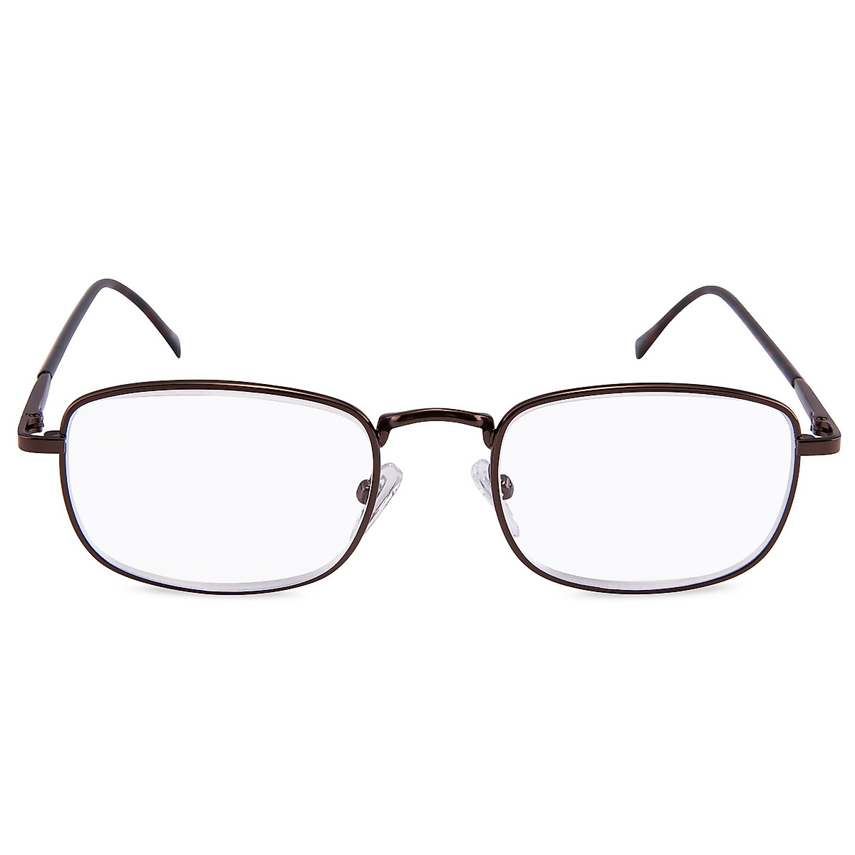 EYEGUARD High Magnification Power 2 Pairs Spring Hinge Reading Glasses Ultra Clear Men & Women Reader(+4.50+5.00 +5.50+6.00)