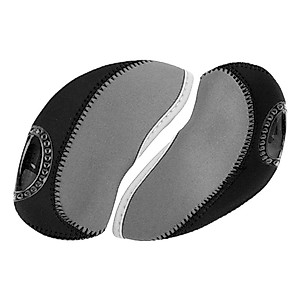 10Pcs Golf Club Head Cover, Neoprene Protective Headcover Golf Club Iron Head Covers Set (Grey + Black) Funny Driver Heads Iclubs