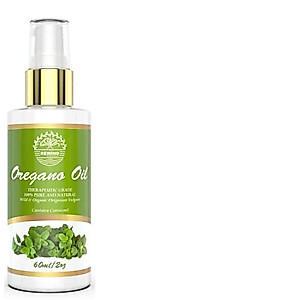 Oregano Oil Organic 2oz Pure Essential Oil Natural Wild Now Carvacrol Oreganol Oil Pump Spray Easy to Apply No Mess 60ml 2Floz