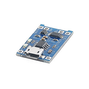 MakerFocus 10pcs TP4056 Charging Module with Battery Protection 186 50 BMS 5V Micro USB 1A 186 50 Lithium Battery Charging Board