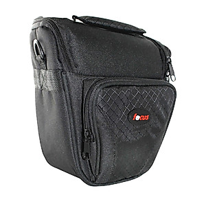 Nikon D3500 DSLR Camera with AF-P DX NIKKOR 18-55mm f/3.5-5.6G VR Lens- Bundle with DSLR Case, 32GB Card, Flash, Filters, Accessories