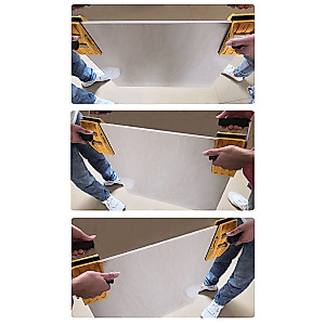 E-Found 2PCS Doubld Handed Carrying Clamps,2.36 inch Granite Stone Panel Carriers Lifing Tools for Granite Stone Quartz Worktops Slabs Marble with Rubber-lined 770lbs Moving Glass Clamp