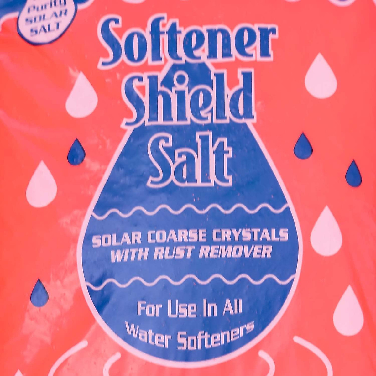 Softener Shield Salt w/ Rust Remover for Water Softeners